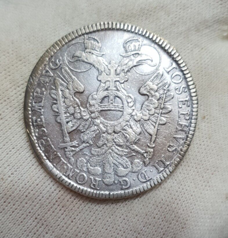 1 Thaler 1765 Nurnberg Silver City View Coin Germany Cleaned Taler Rare ...