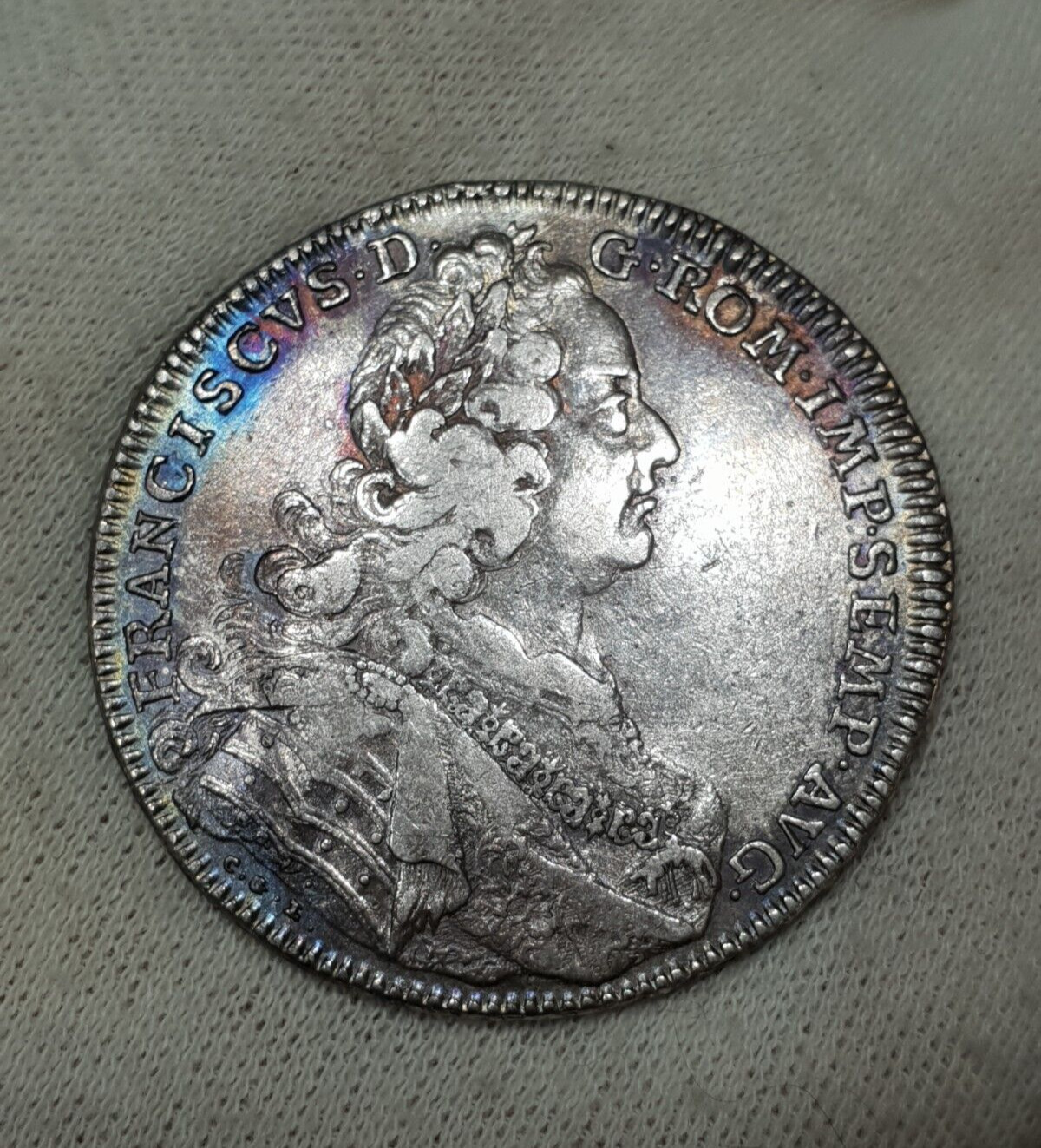 1 Thaler 1754 Nurnberg GGL Silver City View Coin Germany Taler Rare Some Colors | MA-Shops