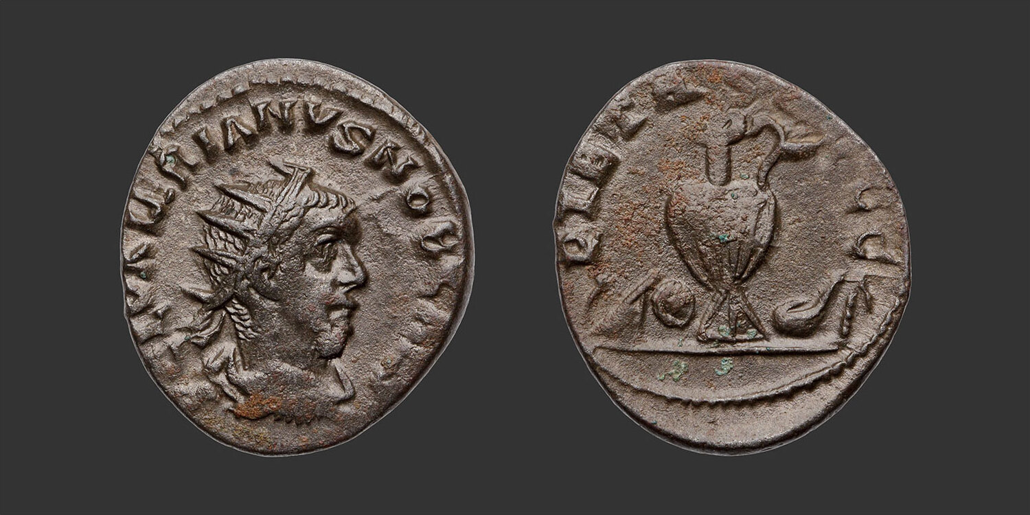 BARBAROUS RADIATES - VALERIAN II Antoninianus ss | MA-Shops