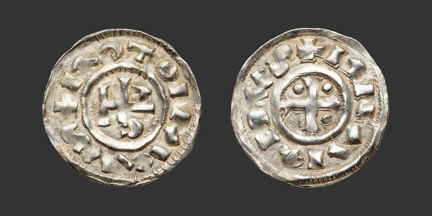 ROUEN - RICHARD Ier Denarius vz | MA-Shops