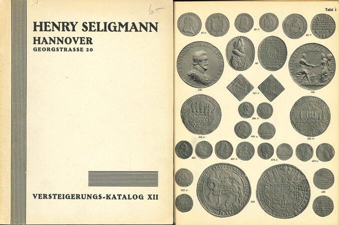 Auktionskataloge Auktion 12 Seligmann, Henry Broschiert. Einband leicht ...