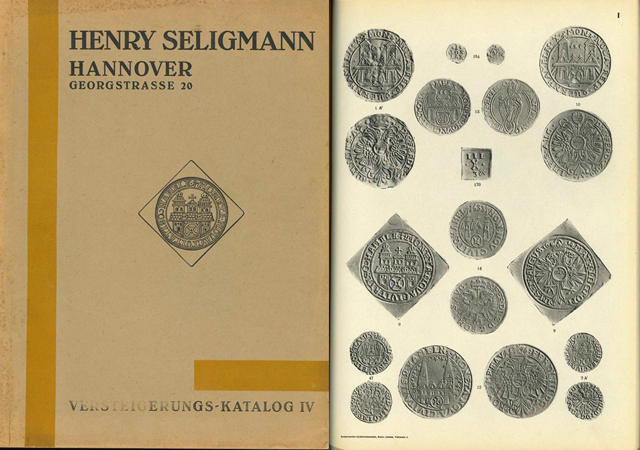 Auktionskataloge Auktion 4 Seligmann, Henry Broschiert. Einband leicht ...