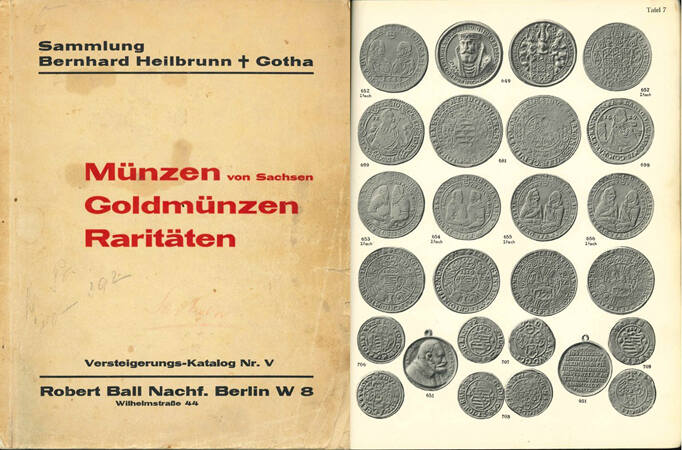 Auktionskataloge Auktion 5 Ball, Robert Broschiert, Einband lose | MA-Shops