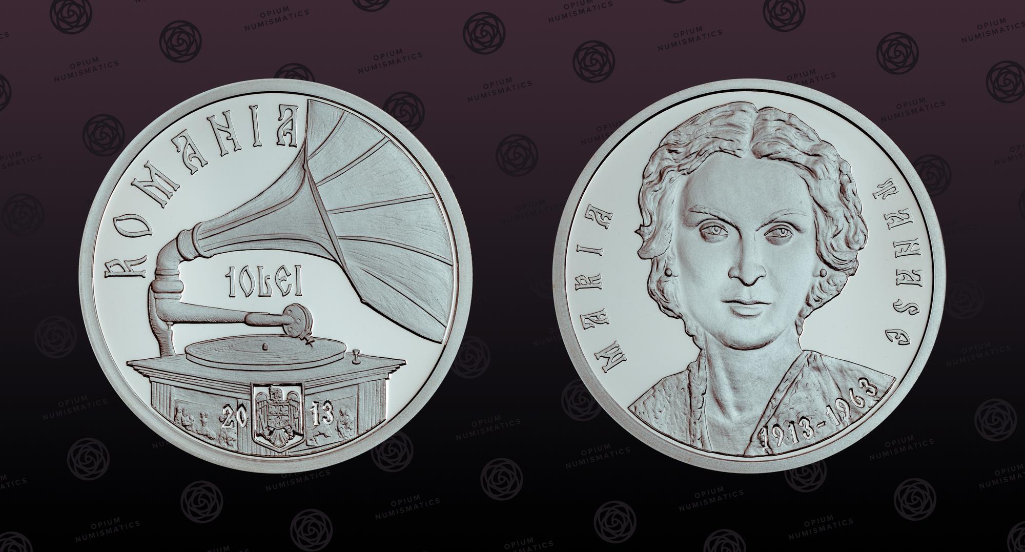 ROMANIA, Unlisted, Silver, 10 Lei, 2013, Proof, The 100th Anniversary ...