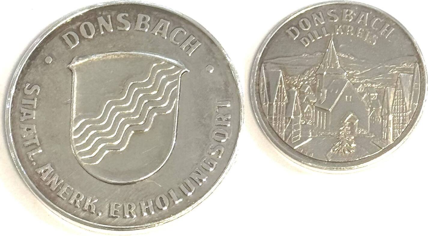 Deutschland Medaille Donsbach Dill Kreis - Staatlich Anerkannter ...