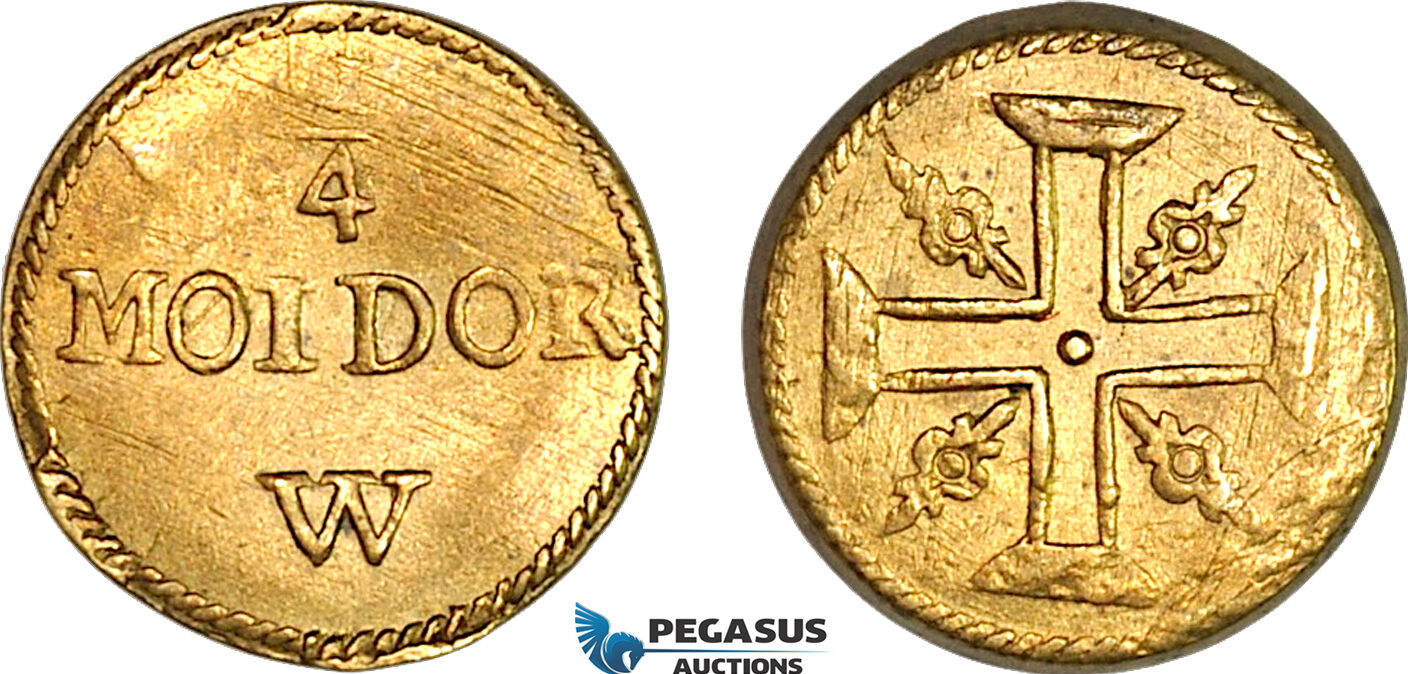 Portugal & Brazil Monetary Weight for 1/4 Moidor (1000 Reis) UNC | MA-Shops