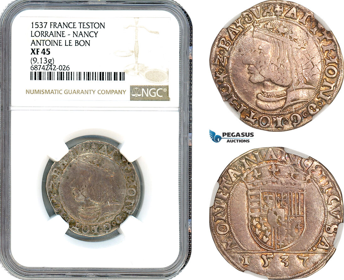 France Teston 1537 NGC XF45 | MA-Shops