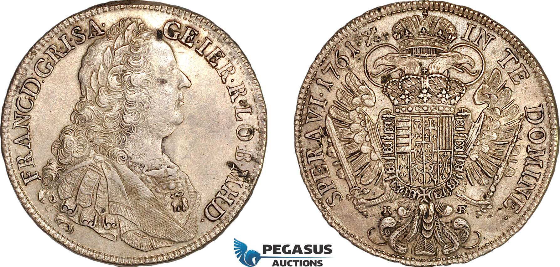 Austria Taler 1761 aXF | MA-Shops