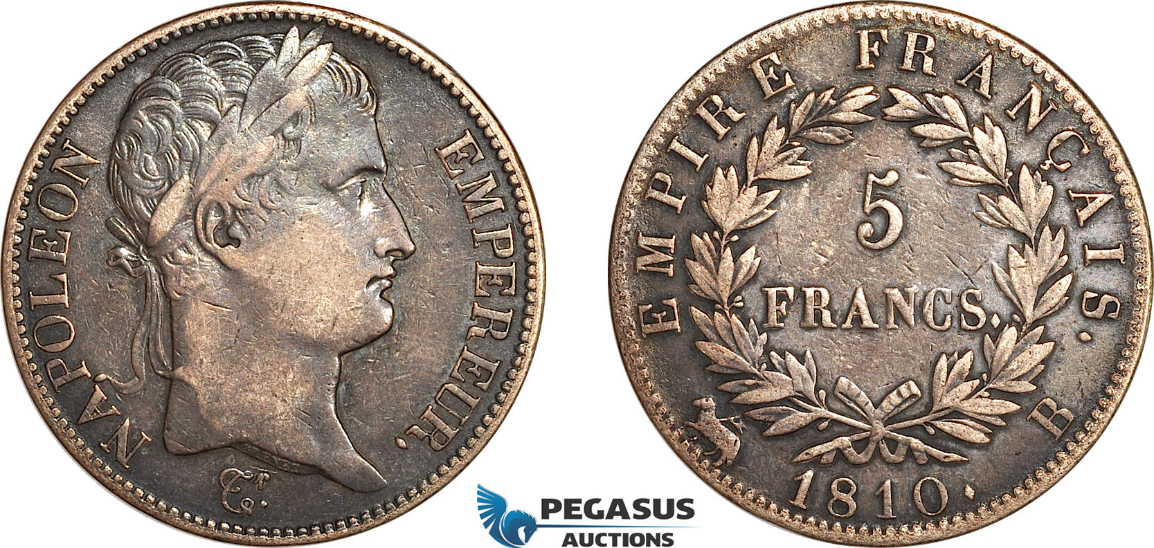 France 5 Francs 1810 VF | MA-Shops