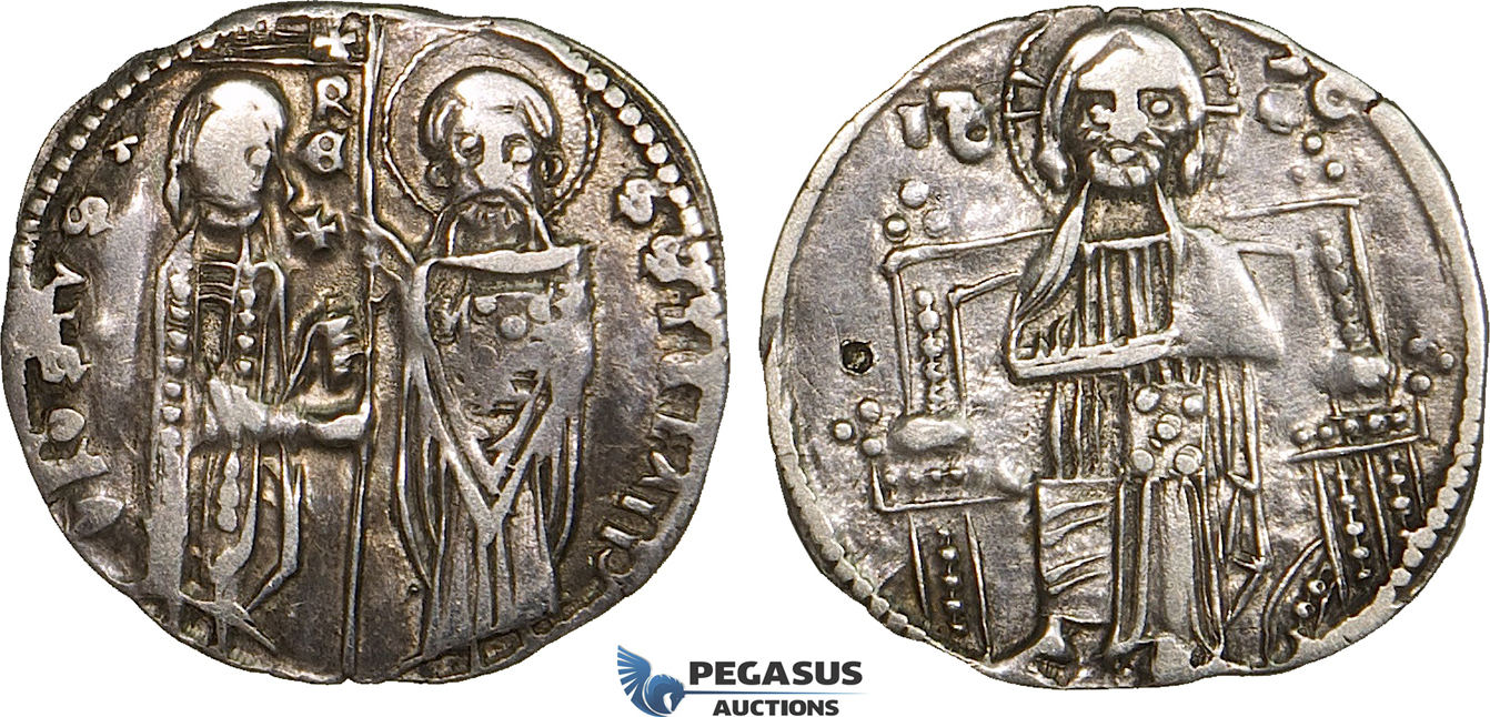 Serbia AR Grosch 1282-1321 Stefan Uros II Milutin ss | MA-Shops