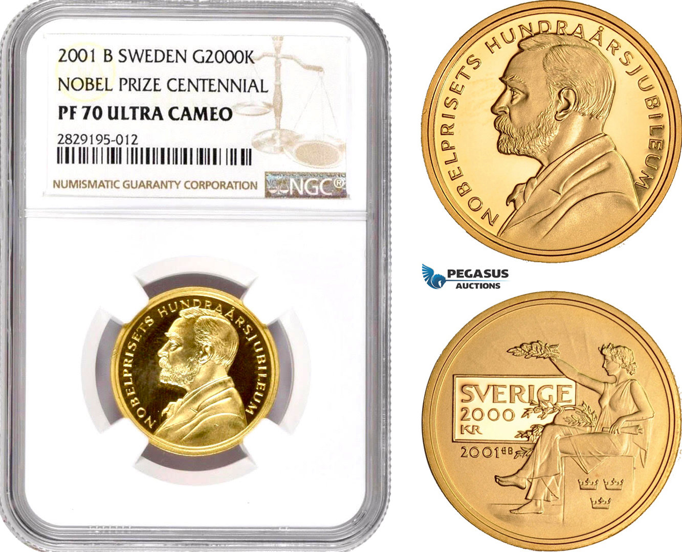 Sweden 2000 Kronor 2001 NGC PF70UC MA Shops Sweden 2000 Kronor 2001 NGC PF70UC MA Shops