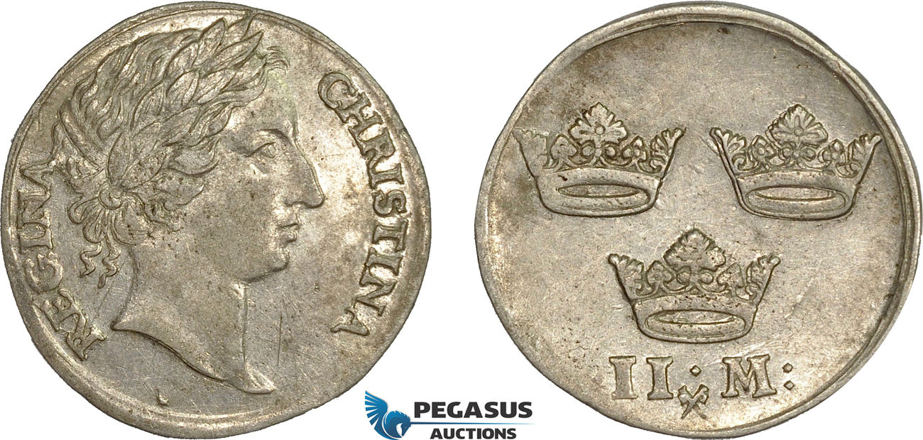 Sweden 2 Mark ND Kristina vz- | MA-Shops