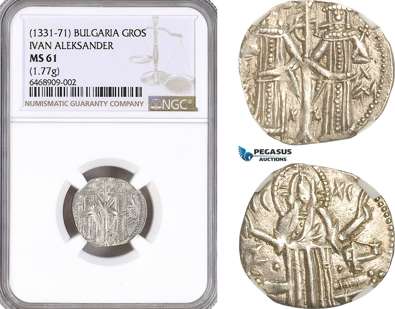 Bulgaria Gros ND (1331-1337) NGC MS61 | MA-Shops