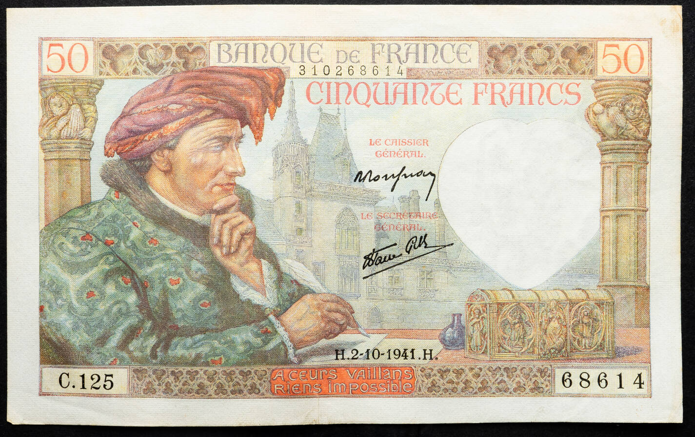 France 50 Francs 1941 VF | MA-Shops