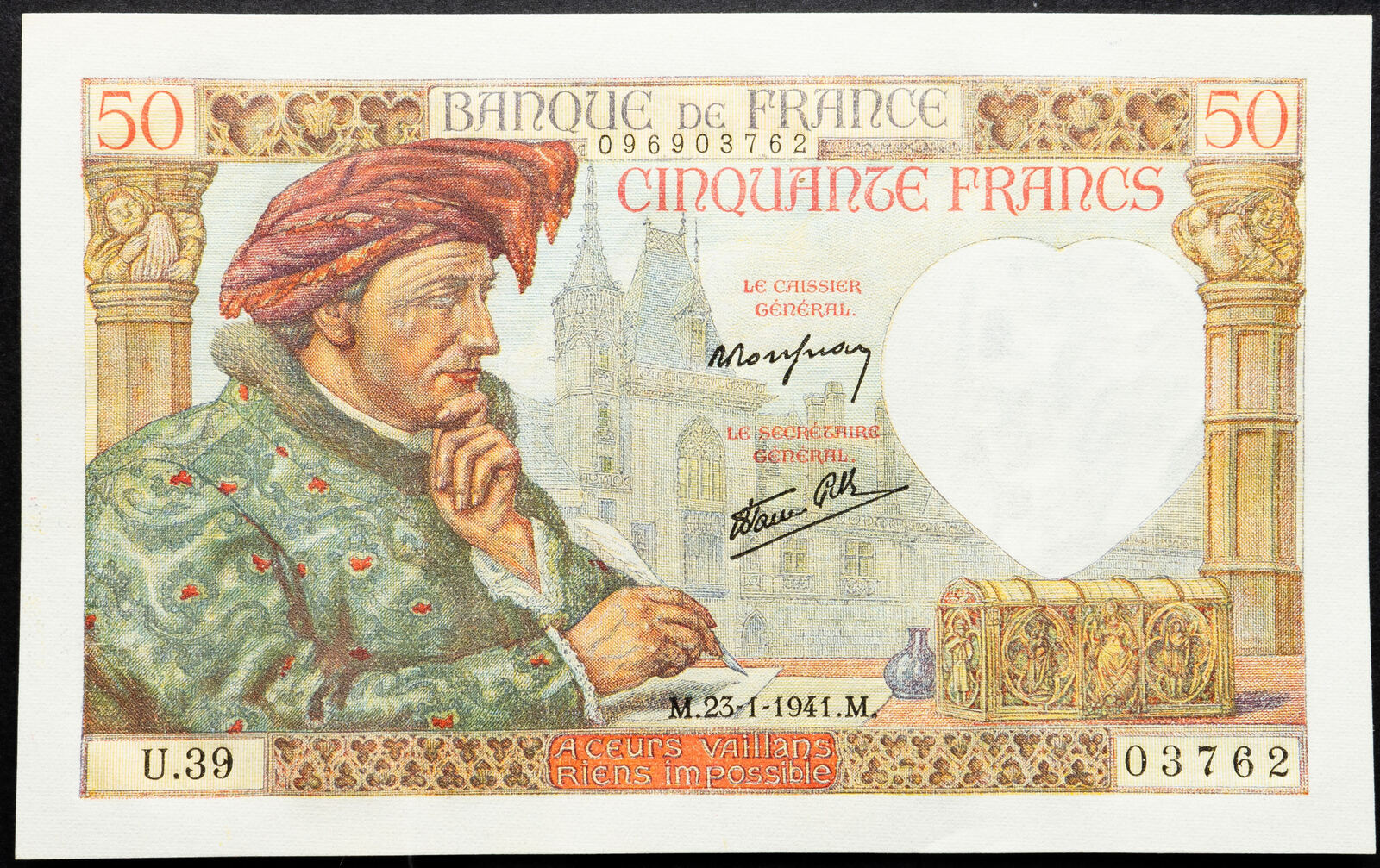 France 50 Francs 1941 aUNC | MA-Shops