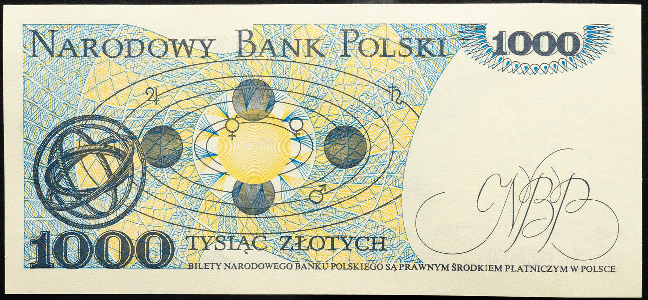 Poland 1000 Zlotych 1982 aUNC | MA-Shops