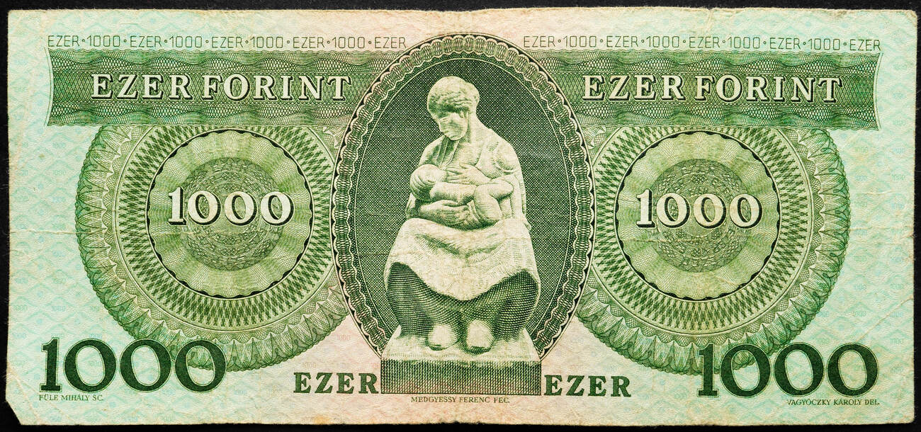 Hungary 1000 Forint 1996 VG | MA-Shops