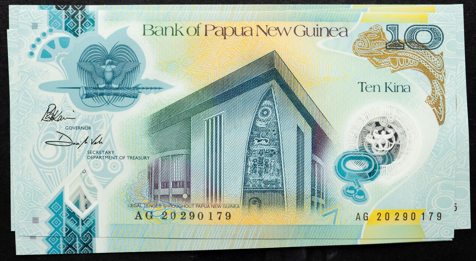 Papua New Guinea 10 Kina 2020 aUNC | MA-Shops