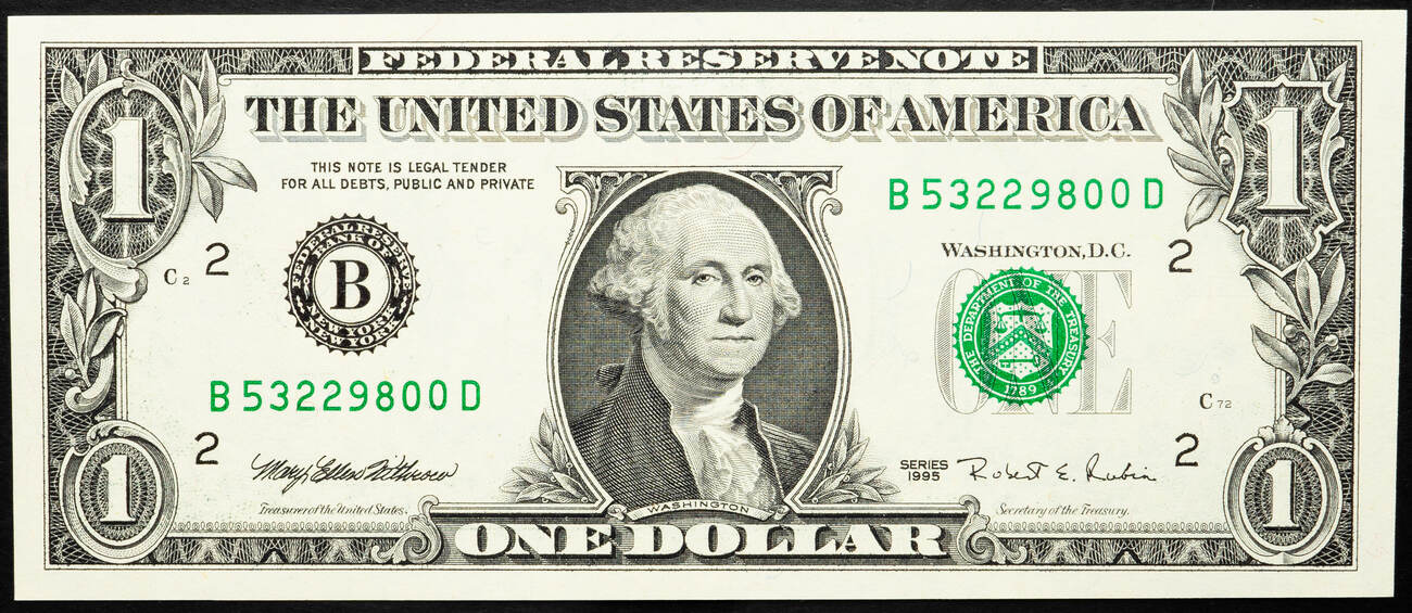 USA 1 Dollar 1995 aUNC | MA-Shops