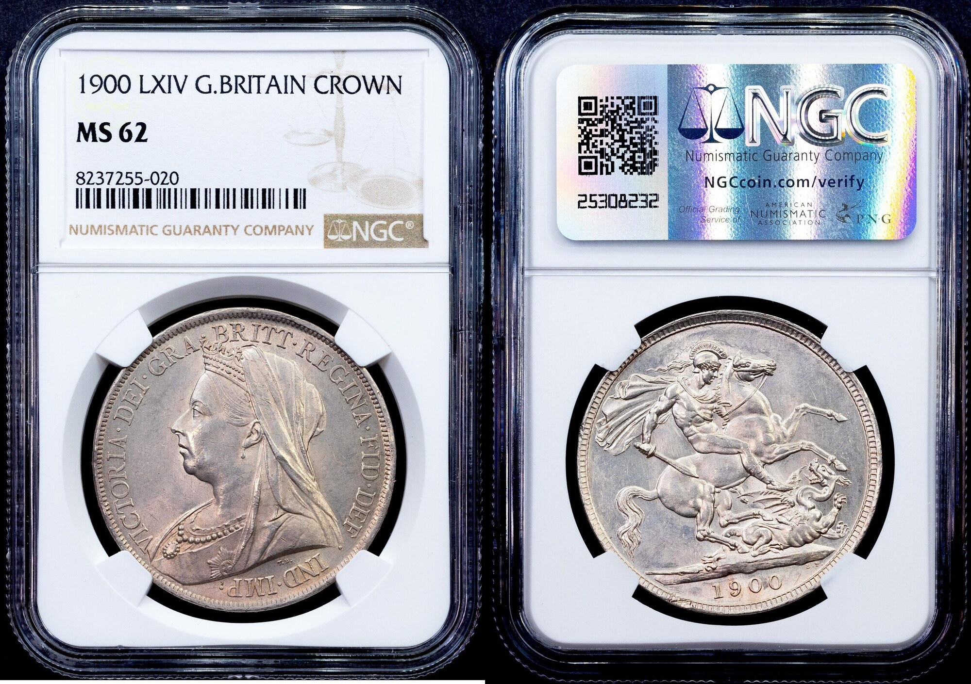 Great Britain Crown 1900 LXIV Victoria MS62 | MA-Shops