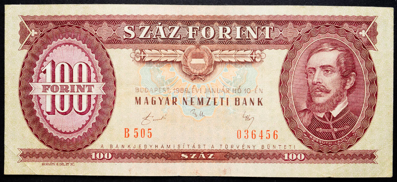 Hungary 100 Forint 1989 VG | MA-Shops