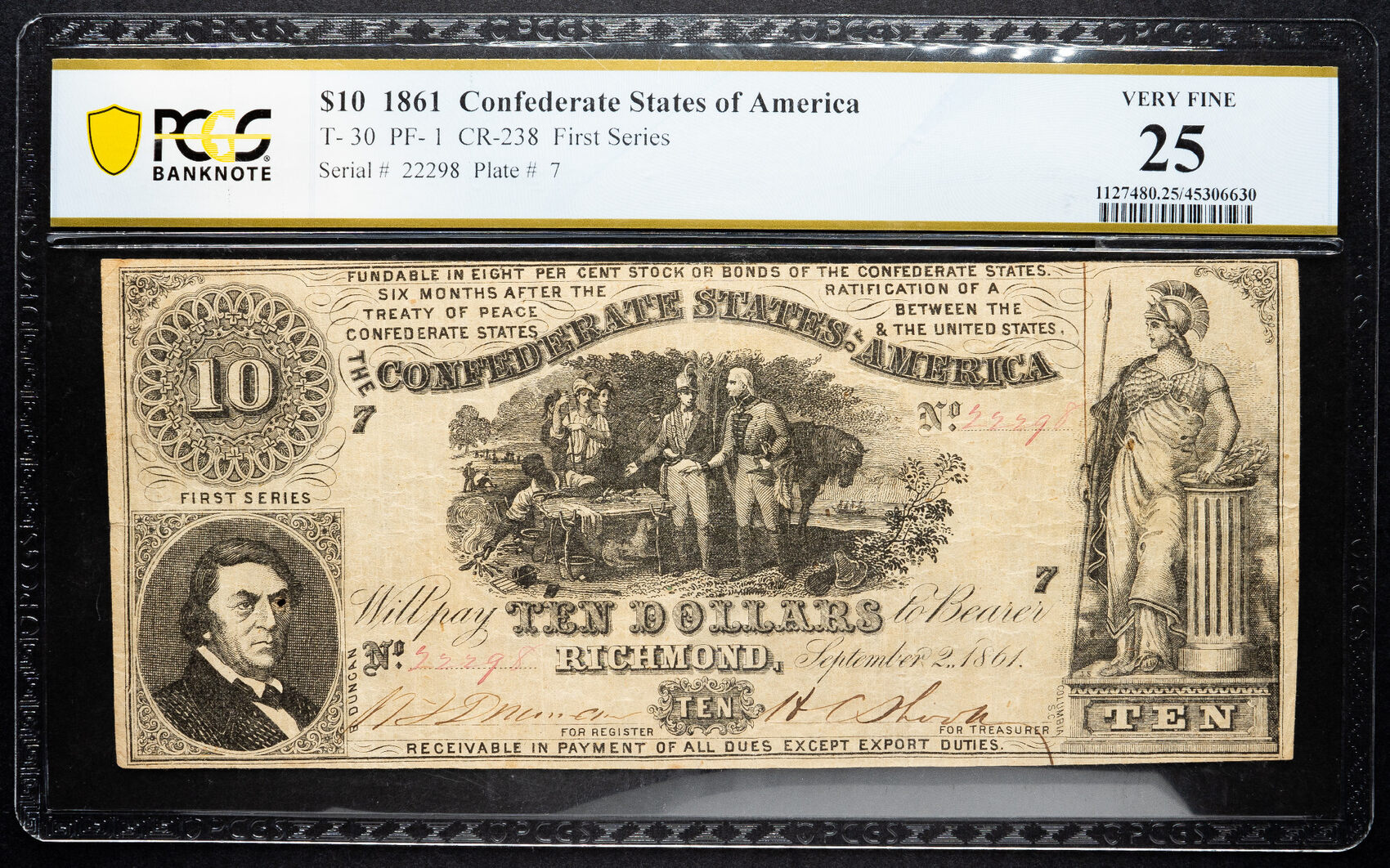 USA 10 Dollars 1861 | MA-Shops