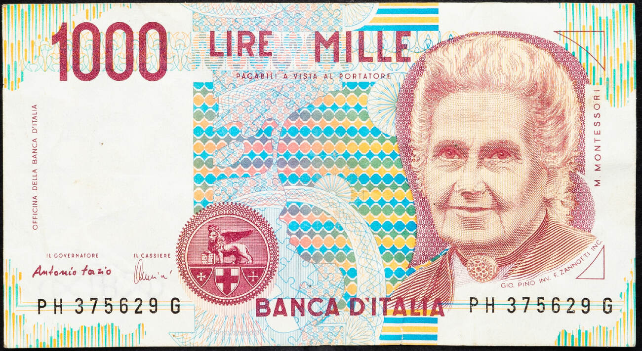 Italy 1000 Lire 1990 VG | MA-Shops
