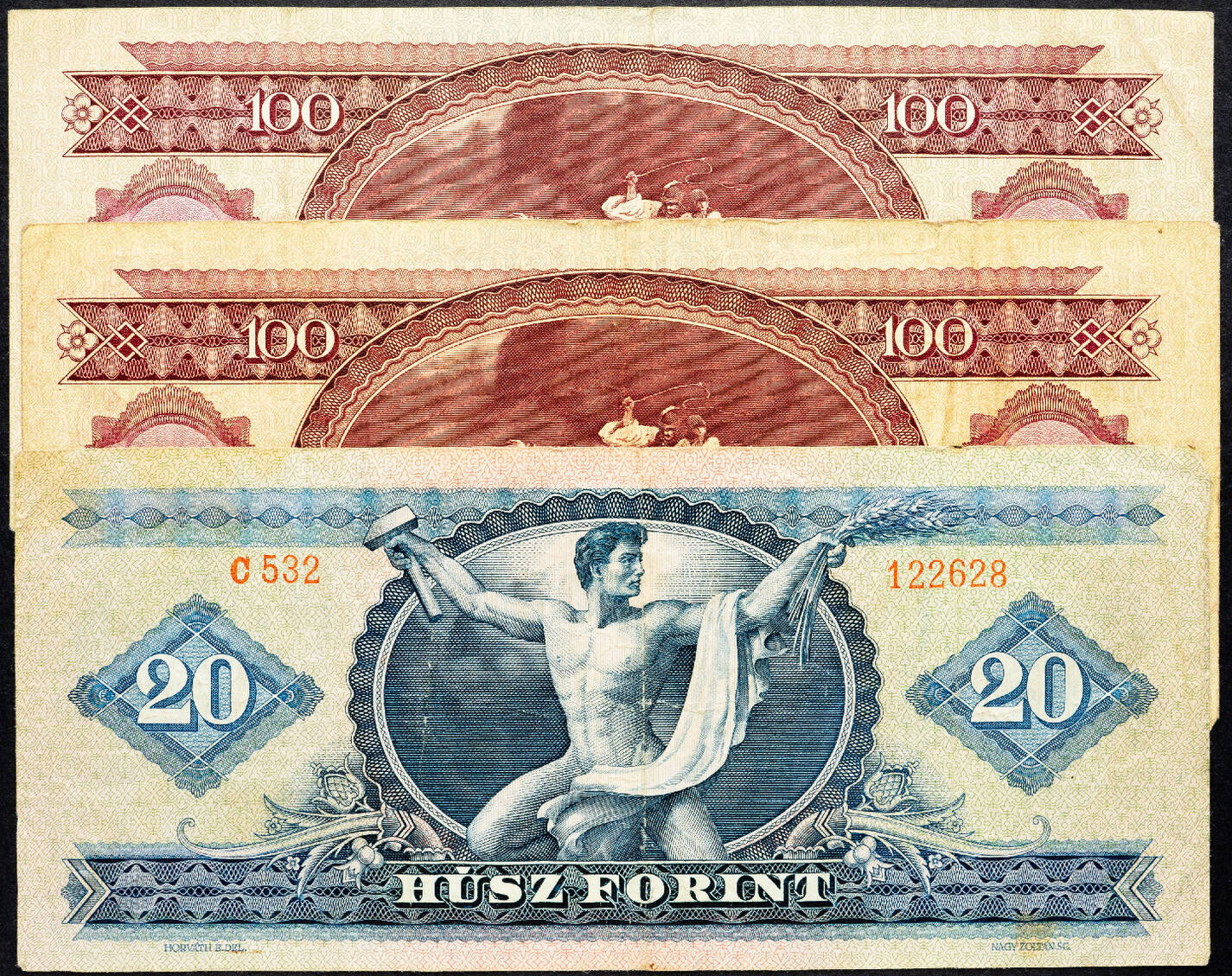 Hungary 20, 100 Forint 1969, 1984, 1984 VG | MA-Shops