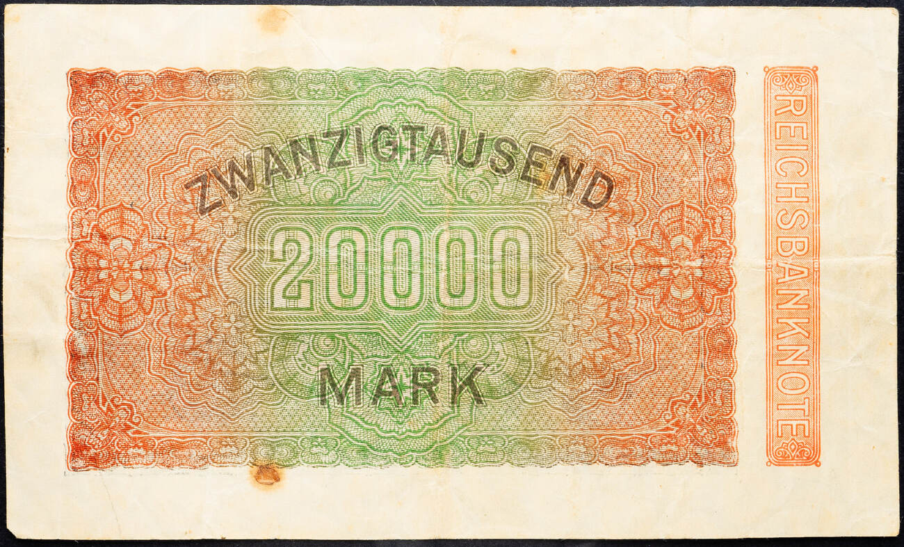 Germany 20000 Mark 1923 VG | MA-Shops