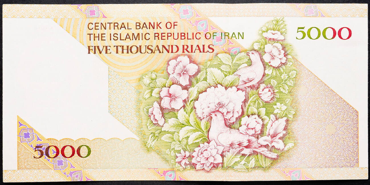 Iran 5000 Rials 2013-2018 vz- | MA-Shops