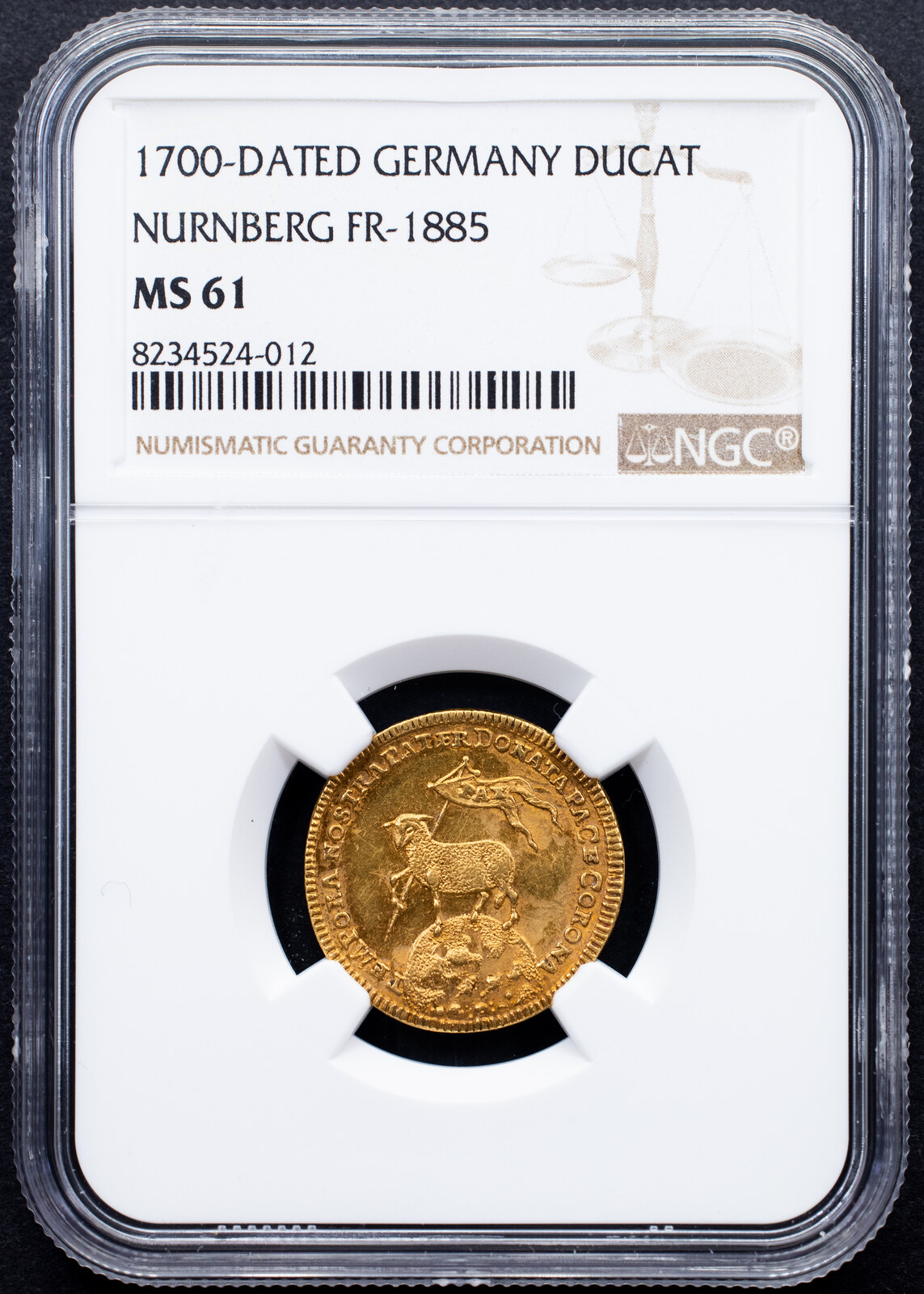 Germany 1 Dukat 1700 MS 61 | MA-Shops