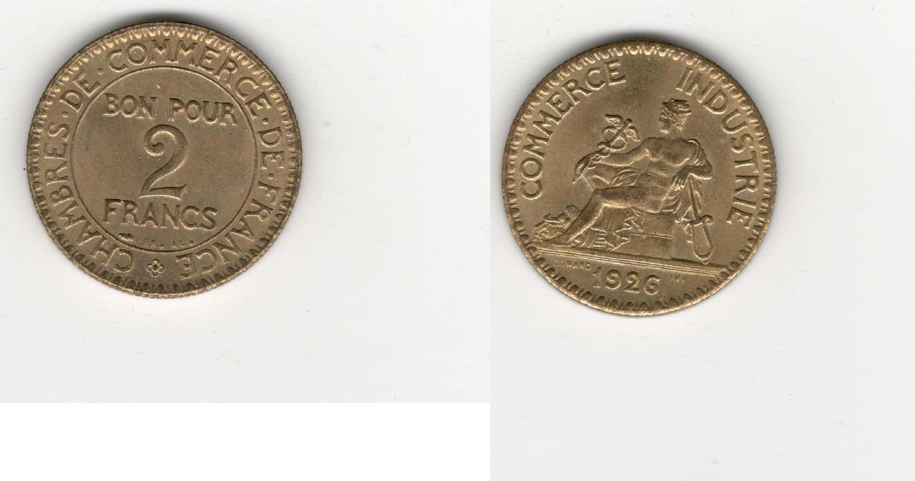 France 2 francs 1926 vz | MA-Shops