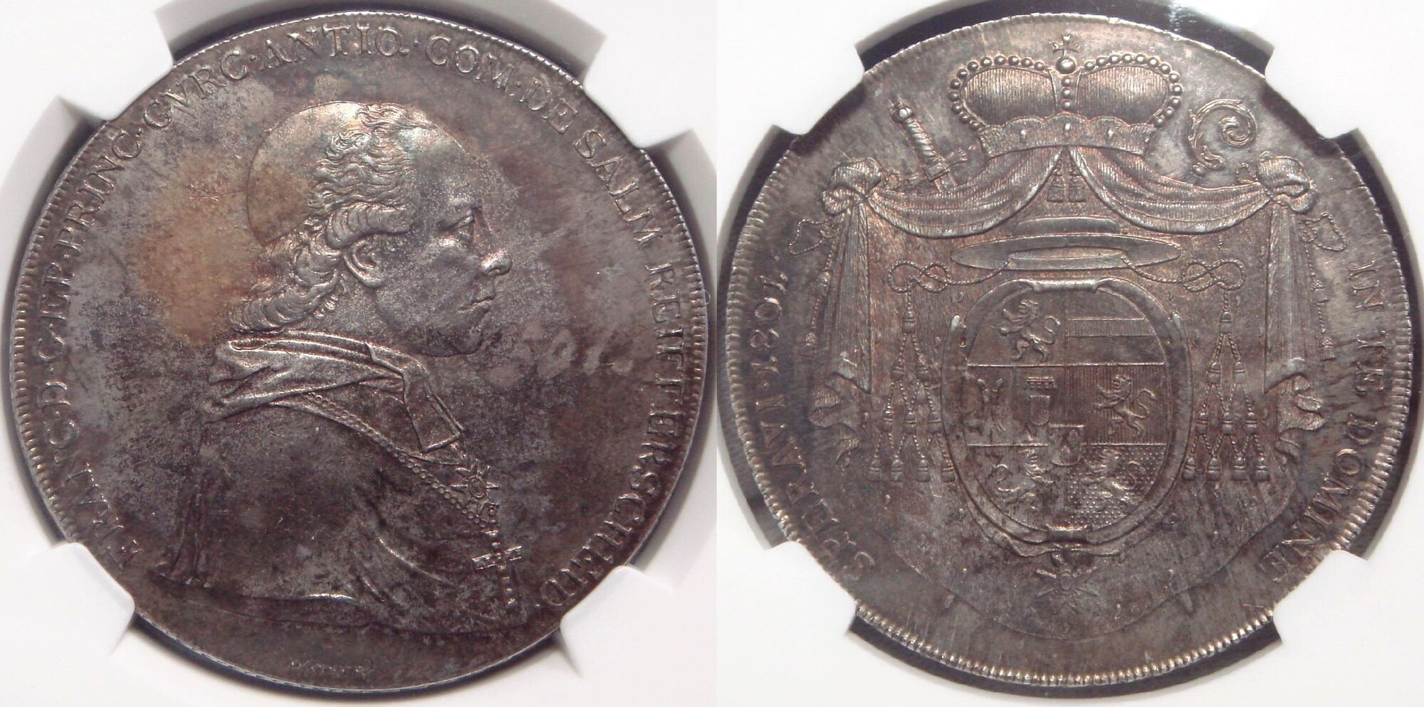 Gurk TALER 1801 Schöne Patina. NGC MS 61 | MA-Shops