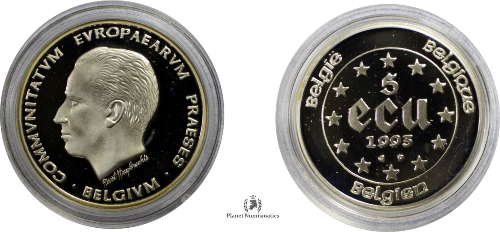 Belgium SILVER-5-ECU 1993 15720-15 PP | MA-Shops