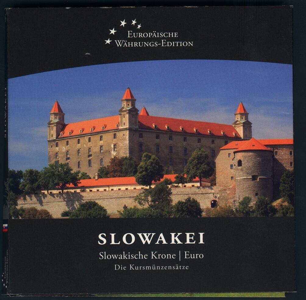 Slowakei 3,88 € + 18,80 Kr Slowensko Euro-KMS 2009 plus KMS in ...