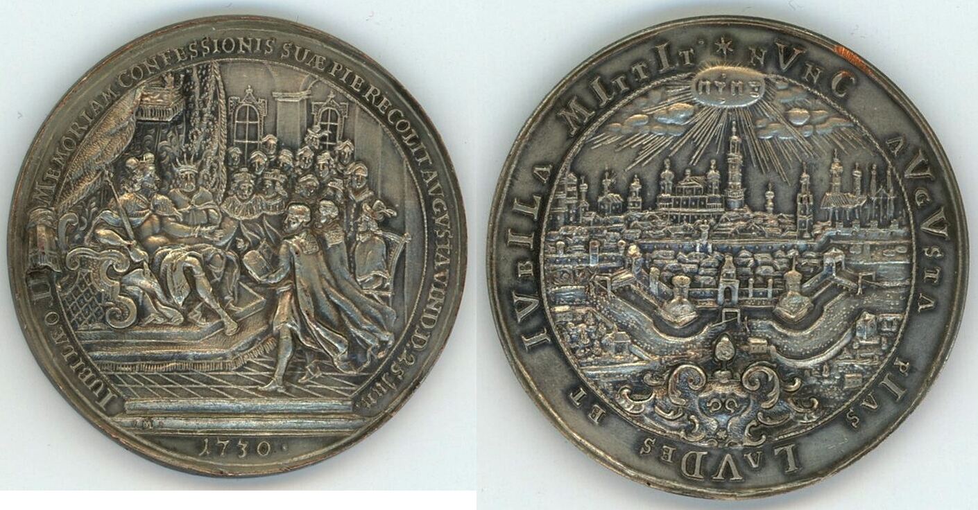 Augsburg (1730 M) 200 Jahre 'Confessio Augustana' BU | MA-Shops