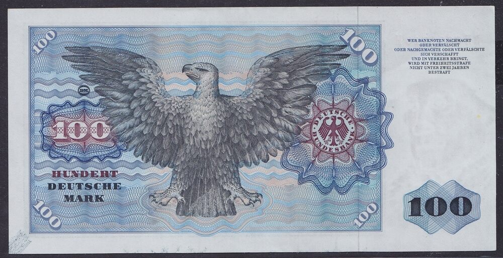 Deutschland 100 DM 1980 'Sebastian Münster' Serie NH/M OHNE Copyright ...