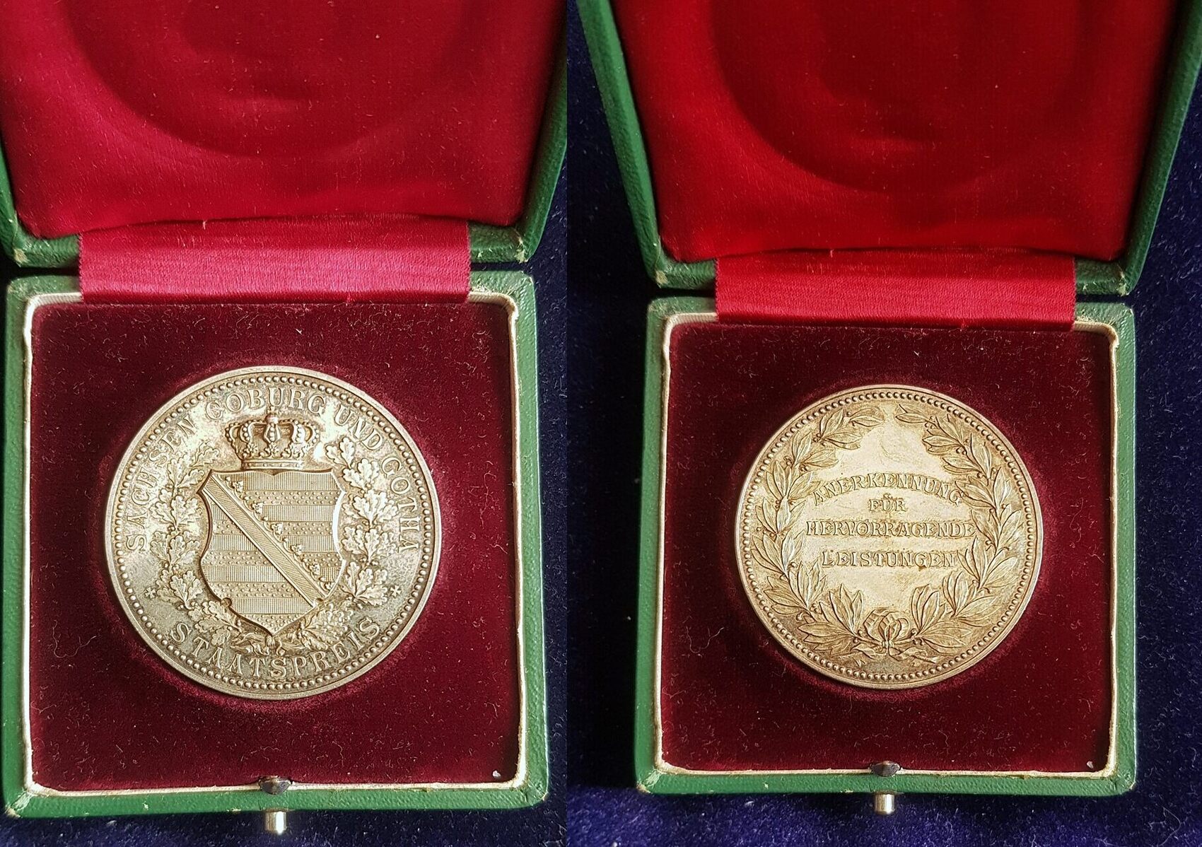 Deutsches Reich - Sachsen Coburg & Gotha o.J. Ernst II. (1844/93 ...