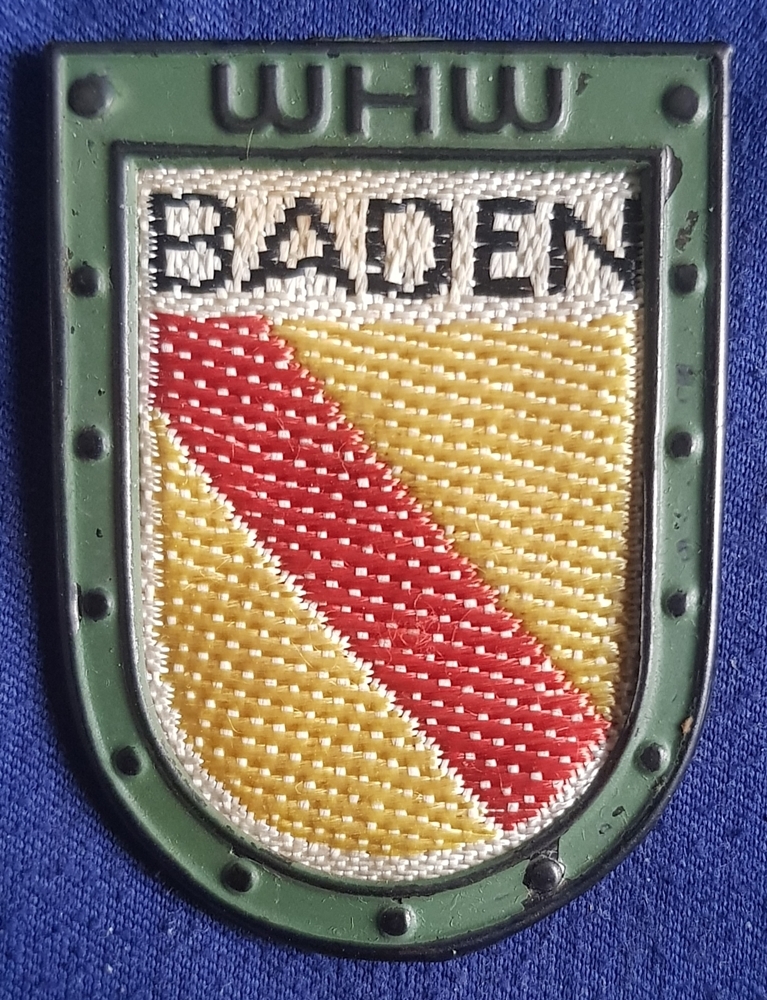 Deutsches Reich 1939/45 Original 'Gau-Ehrenzeichen Baden' in Silber ...
