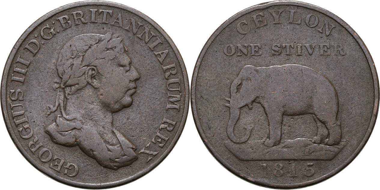 Ceylon Stiver 1815 schön | MA-Shops