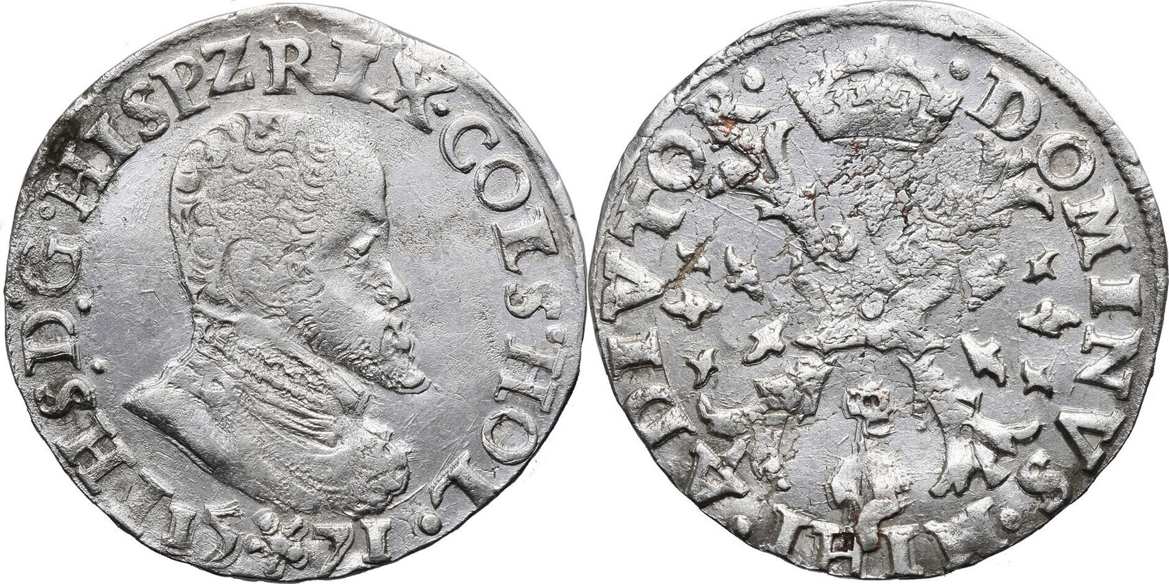 Spanish Netherlands (Holland) 1/10 Filipsdaalder (1/10 Ecu) 1571 ...