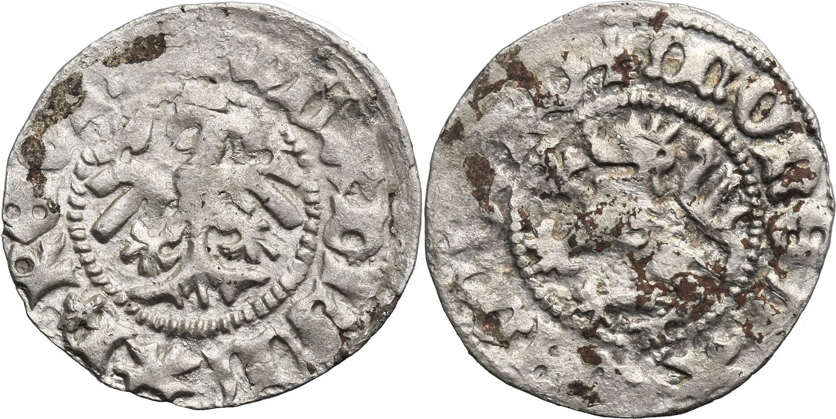 Poland Russian Kwartnik ND, Lviv mint Wladyslaw II Jagiello 1386-1434 ...