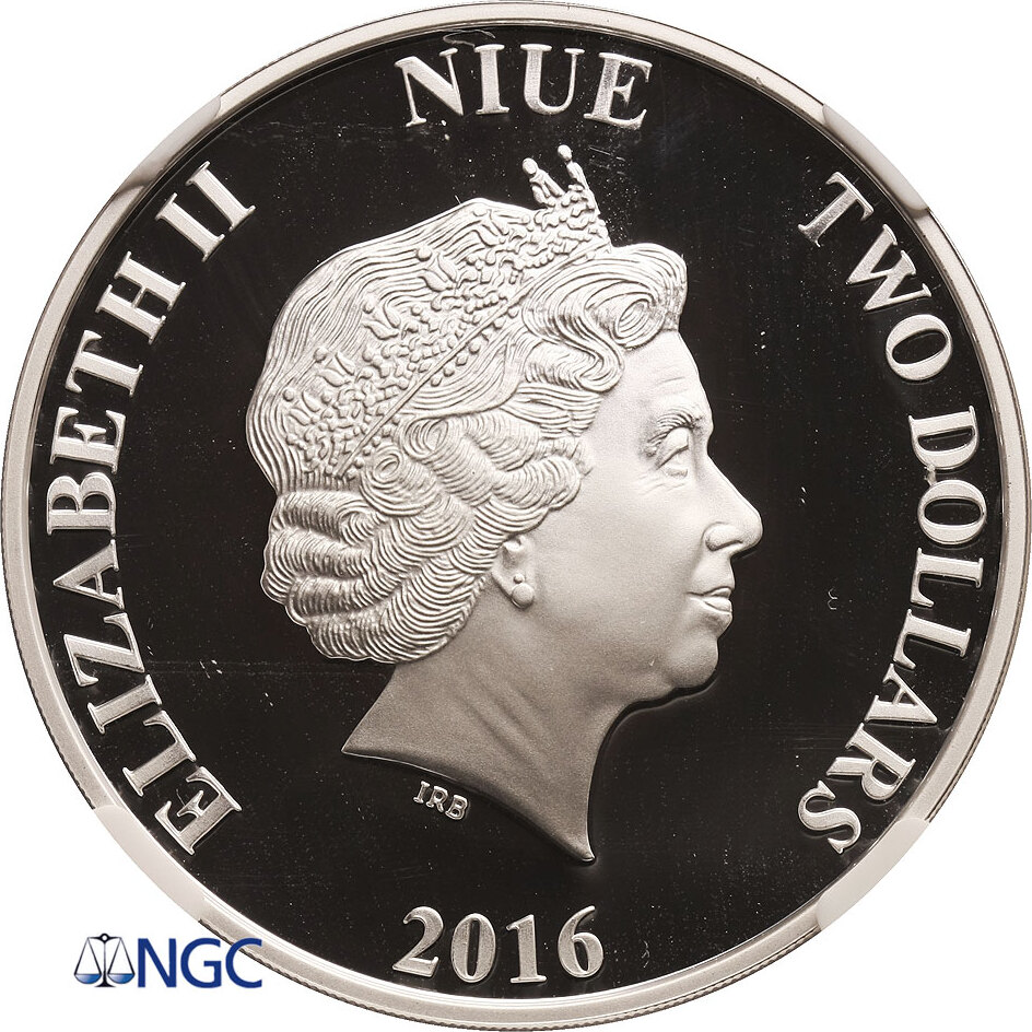 Niue 2 Dollars 2016 Greek Mythology Centaur NGC PF 70 Ultra Cameo | MA ...