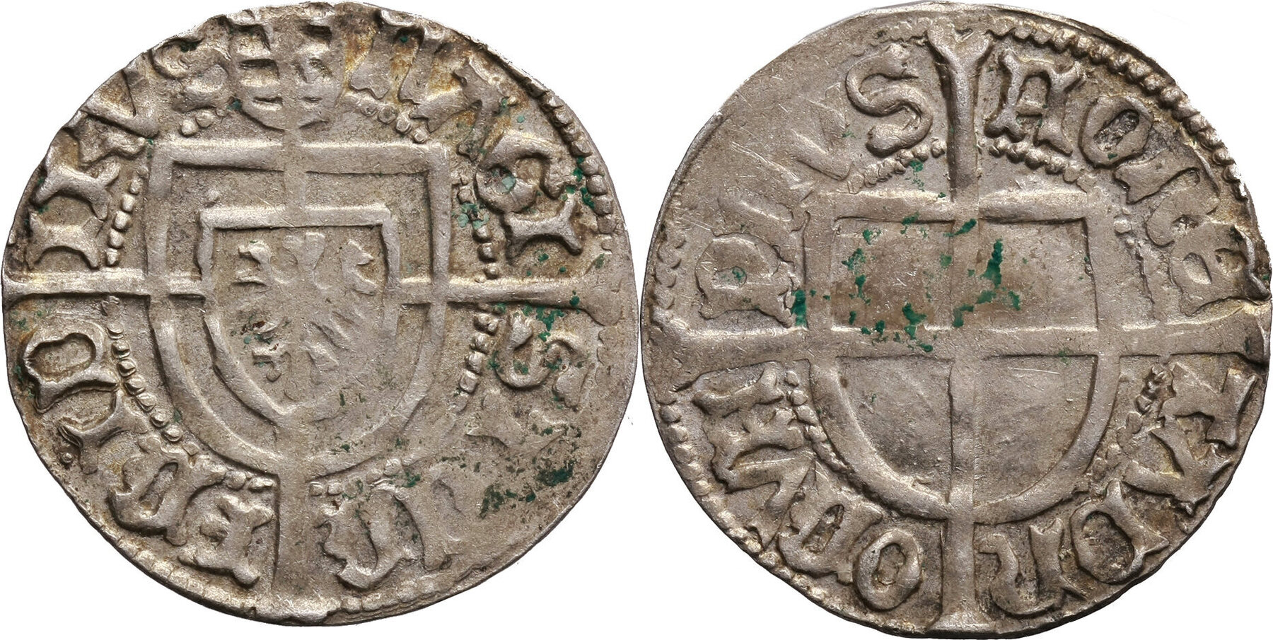 Teutonic Order / Deutscher Orden Groschen ND (1498–1510) Friedrich von ...