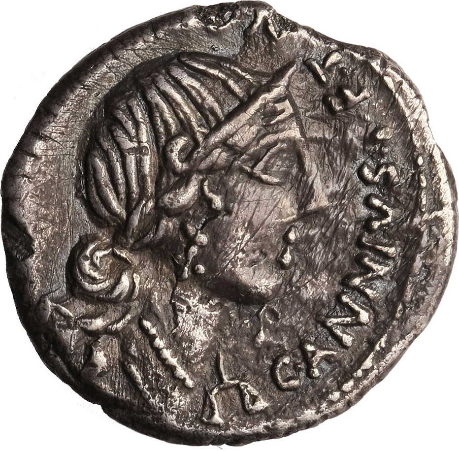 The Roman Republic AR Denarius 82-81 BC C. Annius and L. Fabius ...