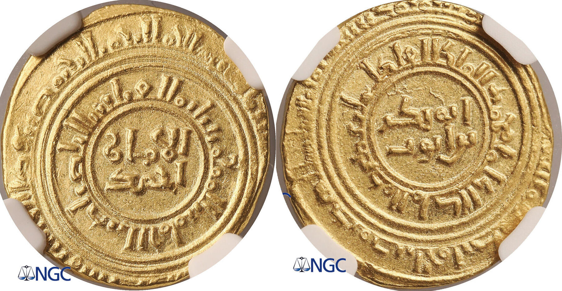 Ayyubids, Seljuq - Ayyubid AV Dinar AH 592-615 al-Iskandariya NGC MS 62 ...