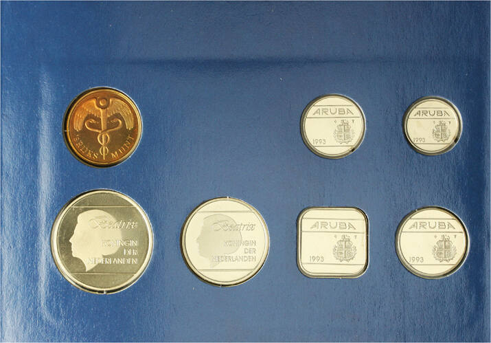 Aruba Mint Set - 6 pcs. 1993 St | MA-Shops