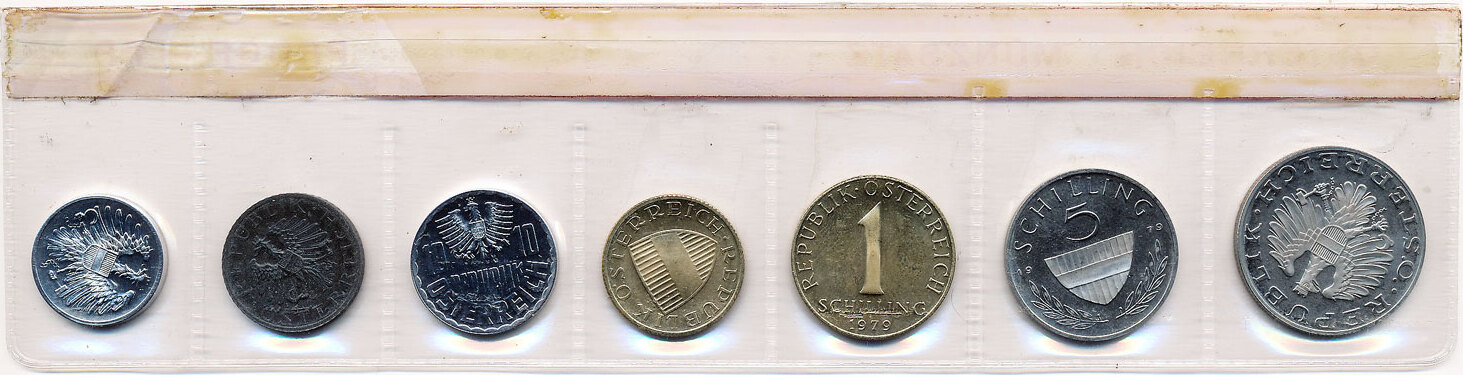 Austria Proof Set 1979 PP | MA-Shops
