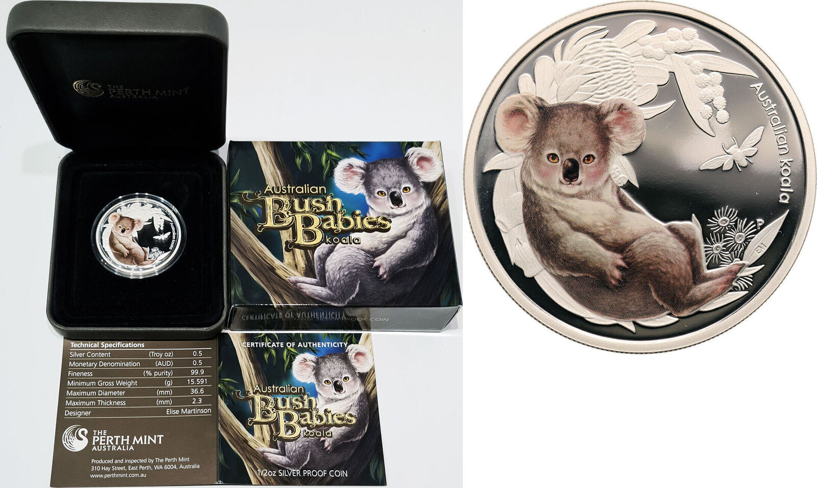 Australia 50 Cents 2011 P Koala / multicolor PP | MA-Shops