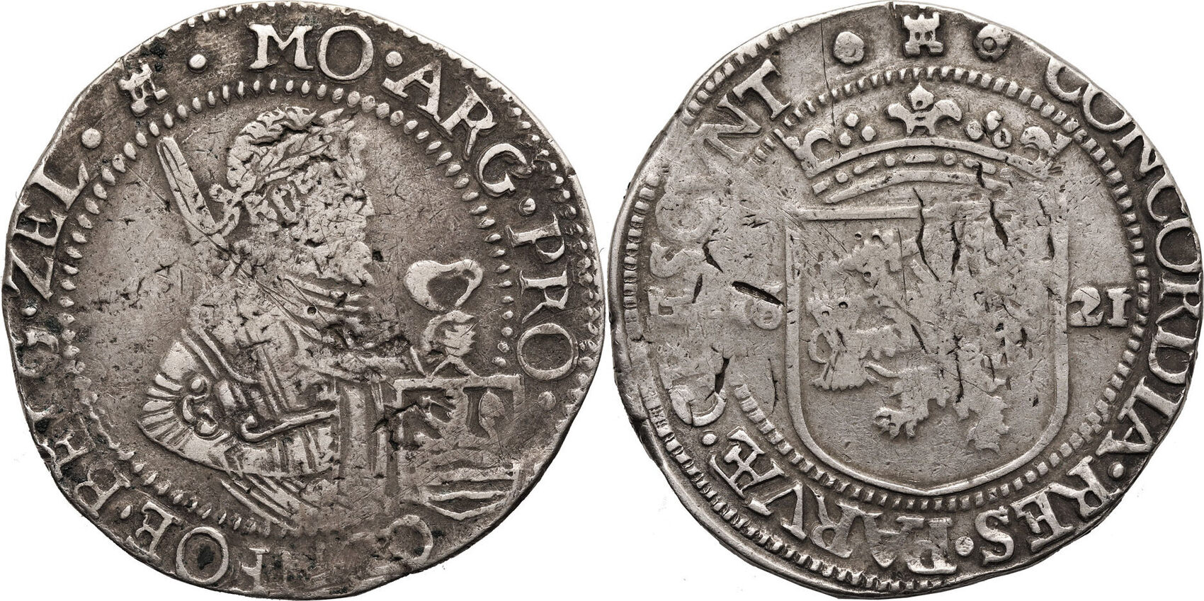 Netherlands, Zeeland Thaler (Rijksdaalder) 1621 fast ss | MA-Shops